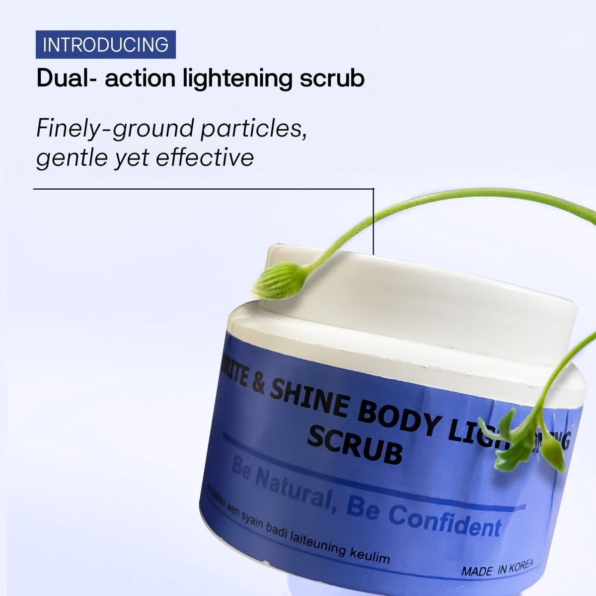 Brite & Shine Body Lightening Scrub – DGCOSMETICO